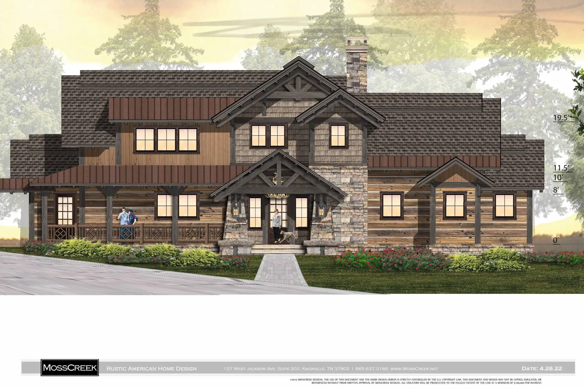 WHITEWATER HOUSE - Mosscreek Modern and Rustic Home Designs