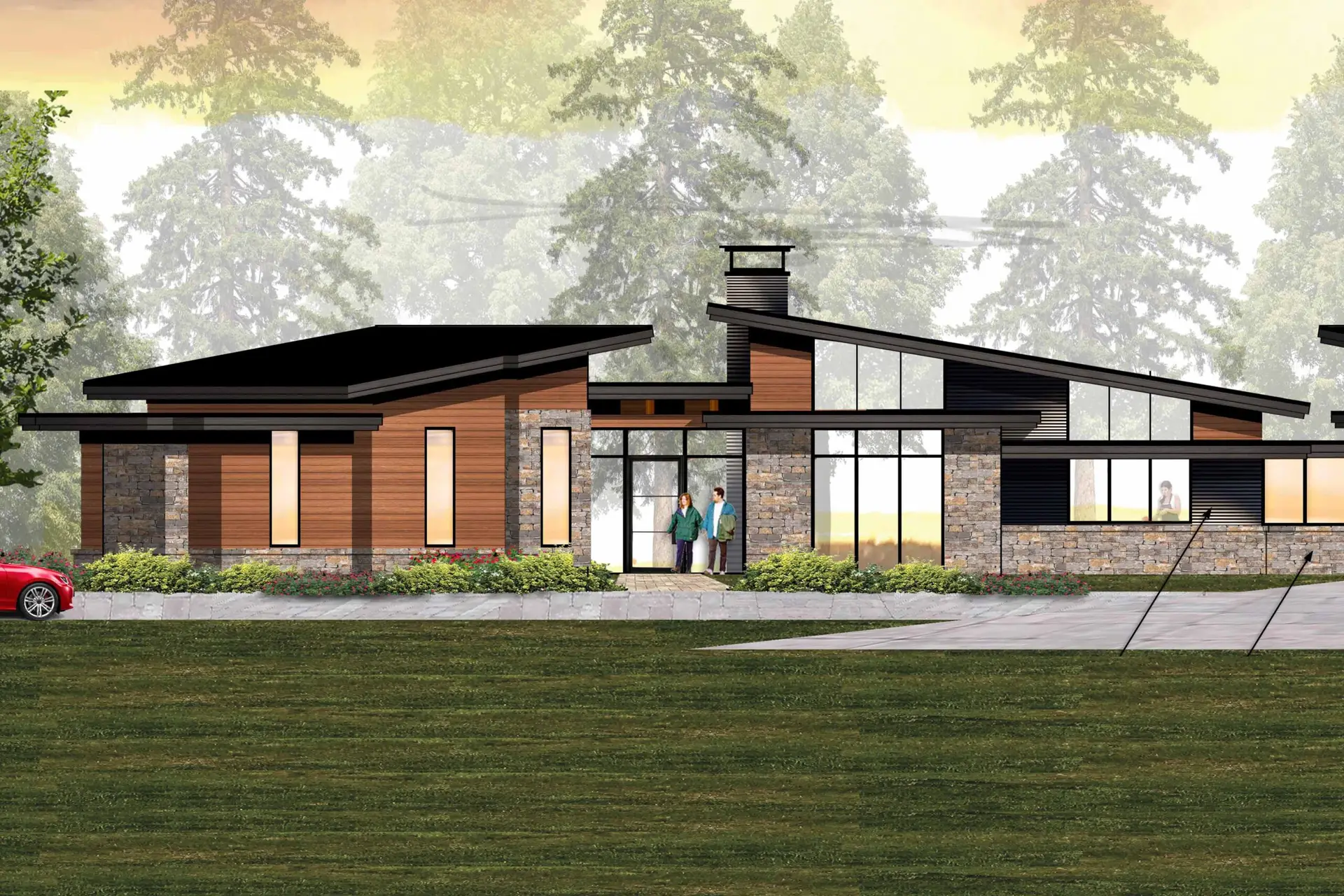 THOMS ESTATE - Mosscreek Modern and Rustic Home Designs