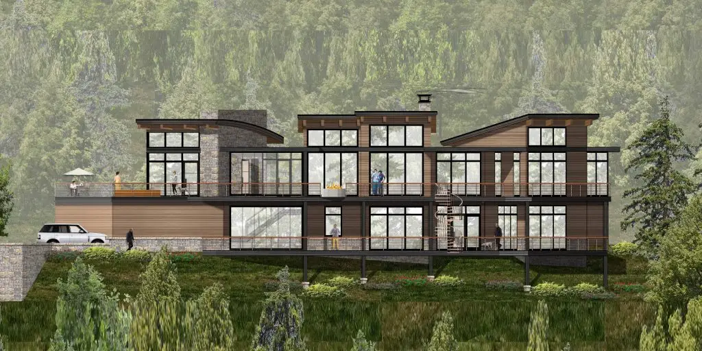 MOUNTAINSIDE - Mosscreek Modern and Rustic Home Designs