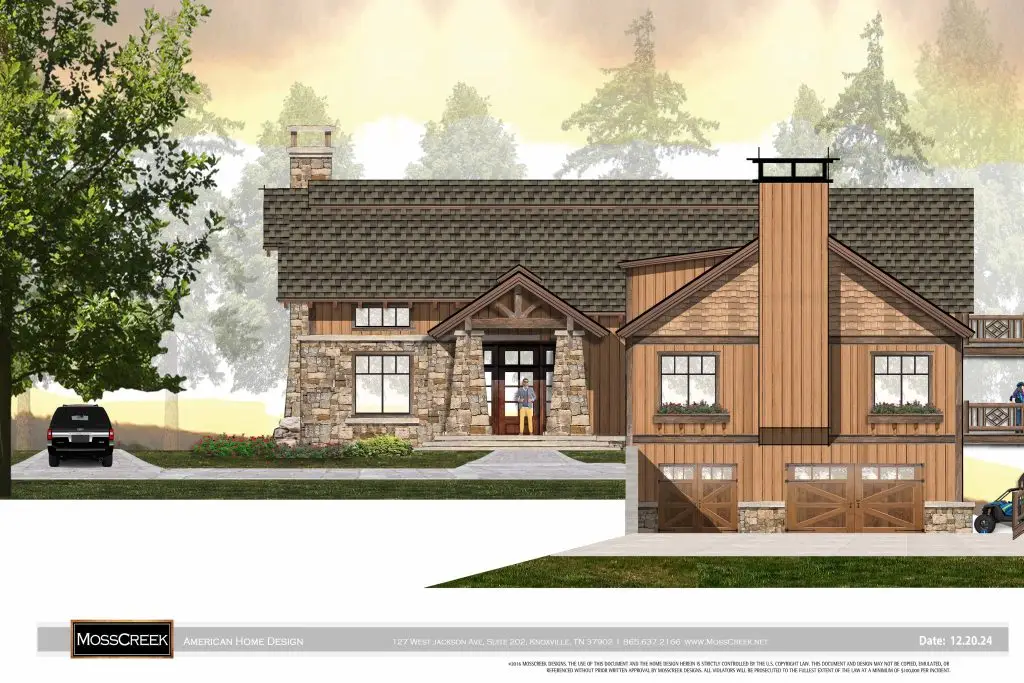 FRIENDS LODGE - Mosscreek Modern and Rustic Home Designs